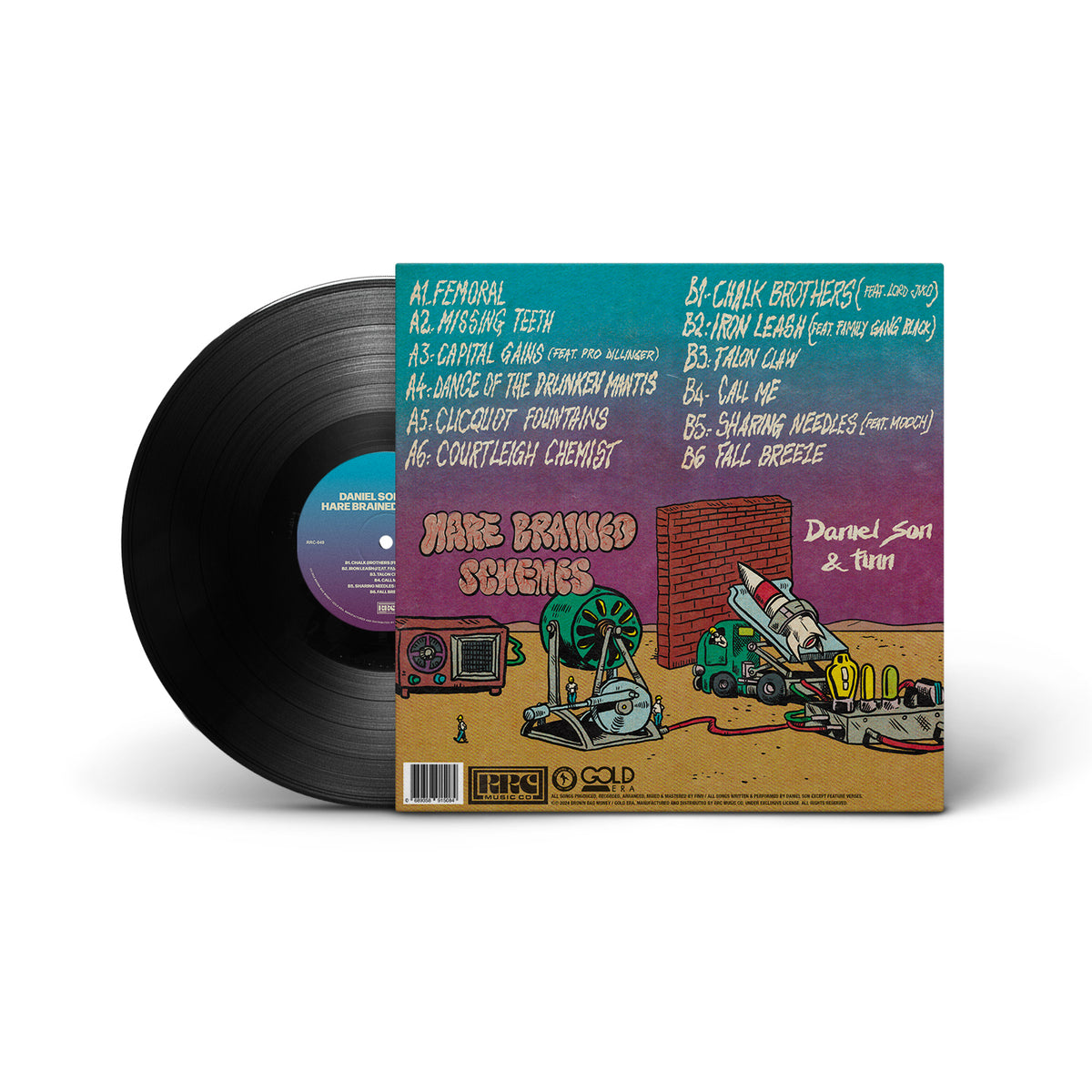 DANIEL SON & FINN "Hare Brained Schemes" LP – FXCK RXP
