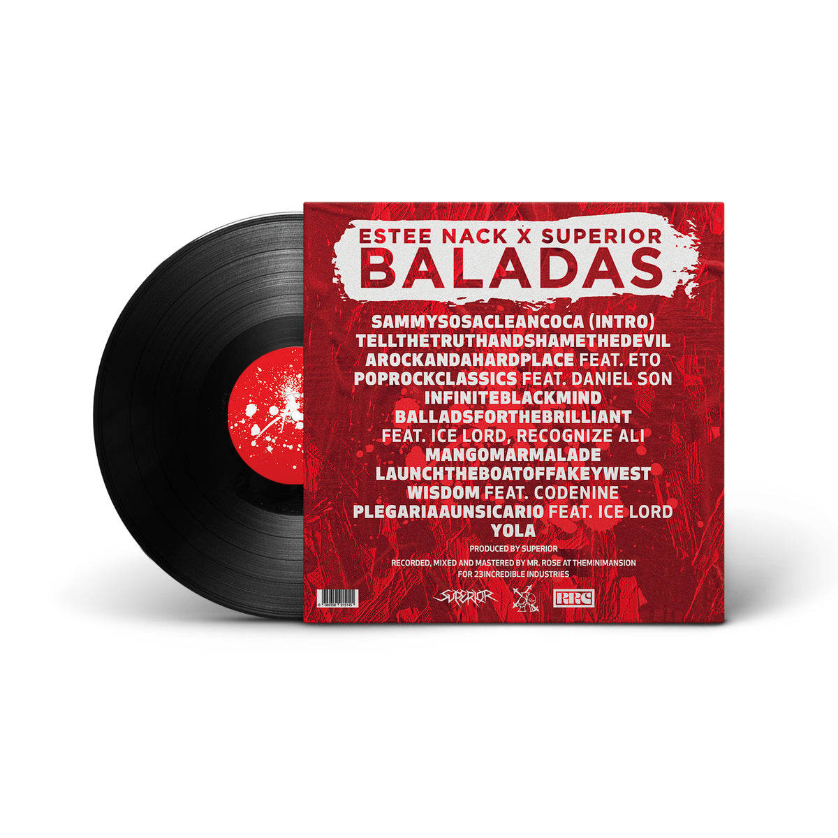 ESTEE NACK & SUPERIOR "Baladas" LP – FXCK RXP