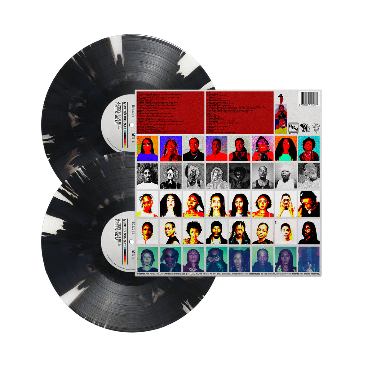 PINK SIIFU & TURICH BENJY "It's Too Quiet" 2LP – FXCK RXP